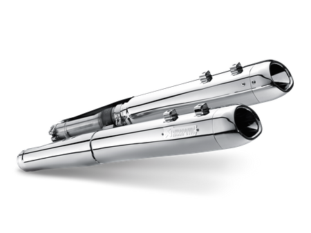 Slip-On Line (Chrome) Harley-Davidson Touring | Exhaust \ Evolution ...