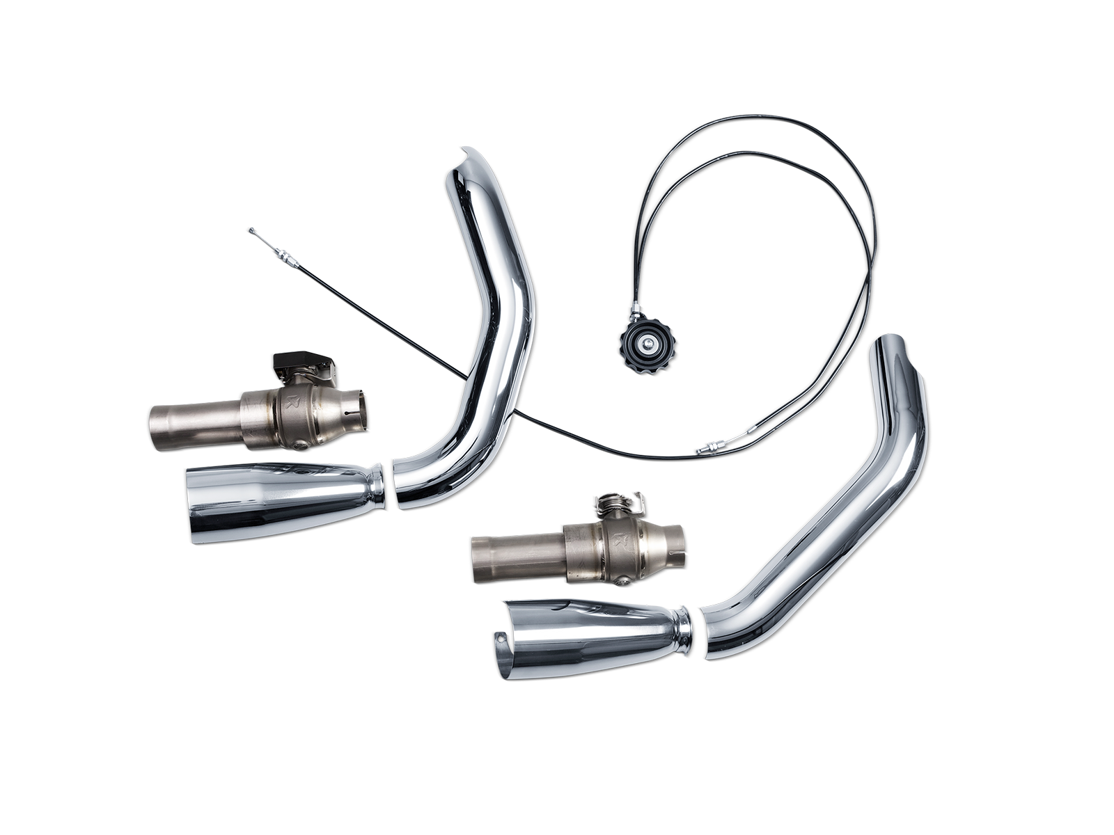 Valve system (Chrome) Harley-Davidson Sportster XL 1200C / 1200T ...